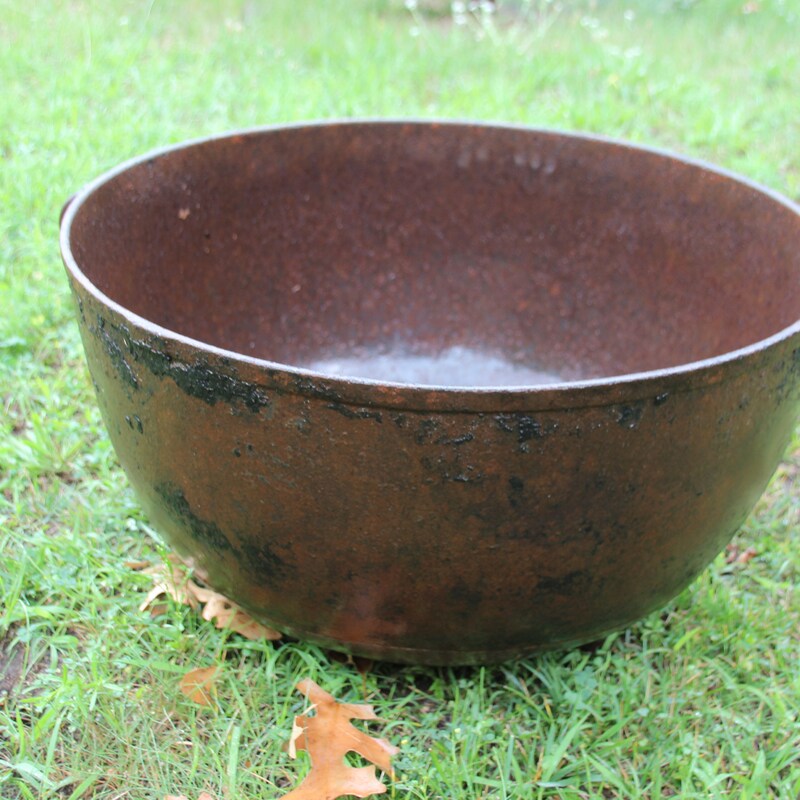 Large Cast Iron Cauldron - Etsy