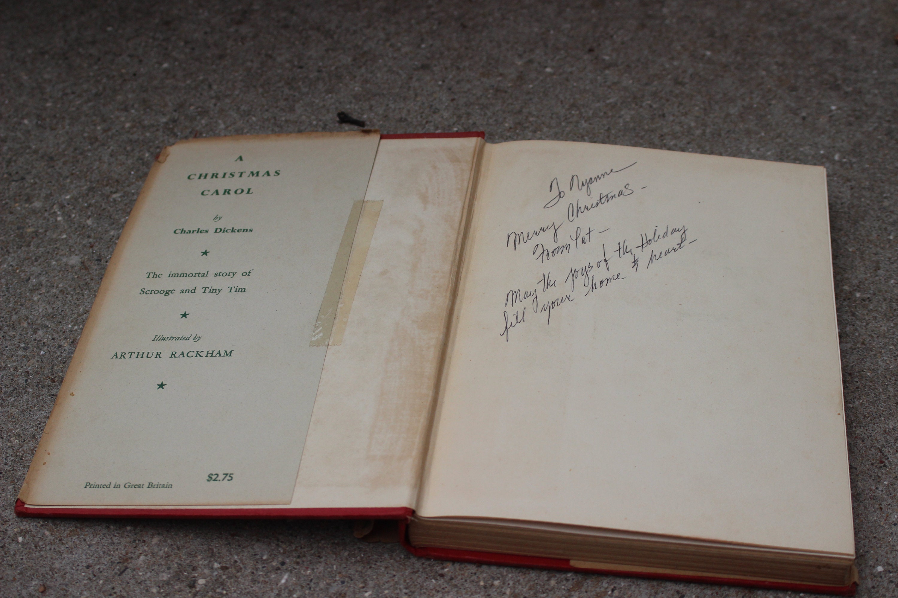 Vintage, A Christmas Carol, Charles Dickens, Famous Book, Great Britain ...
