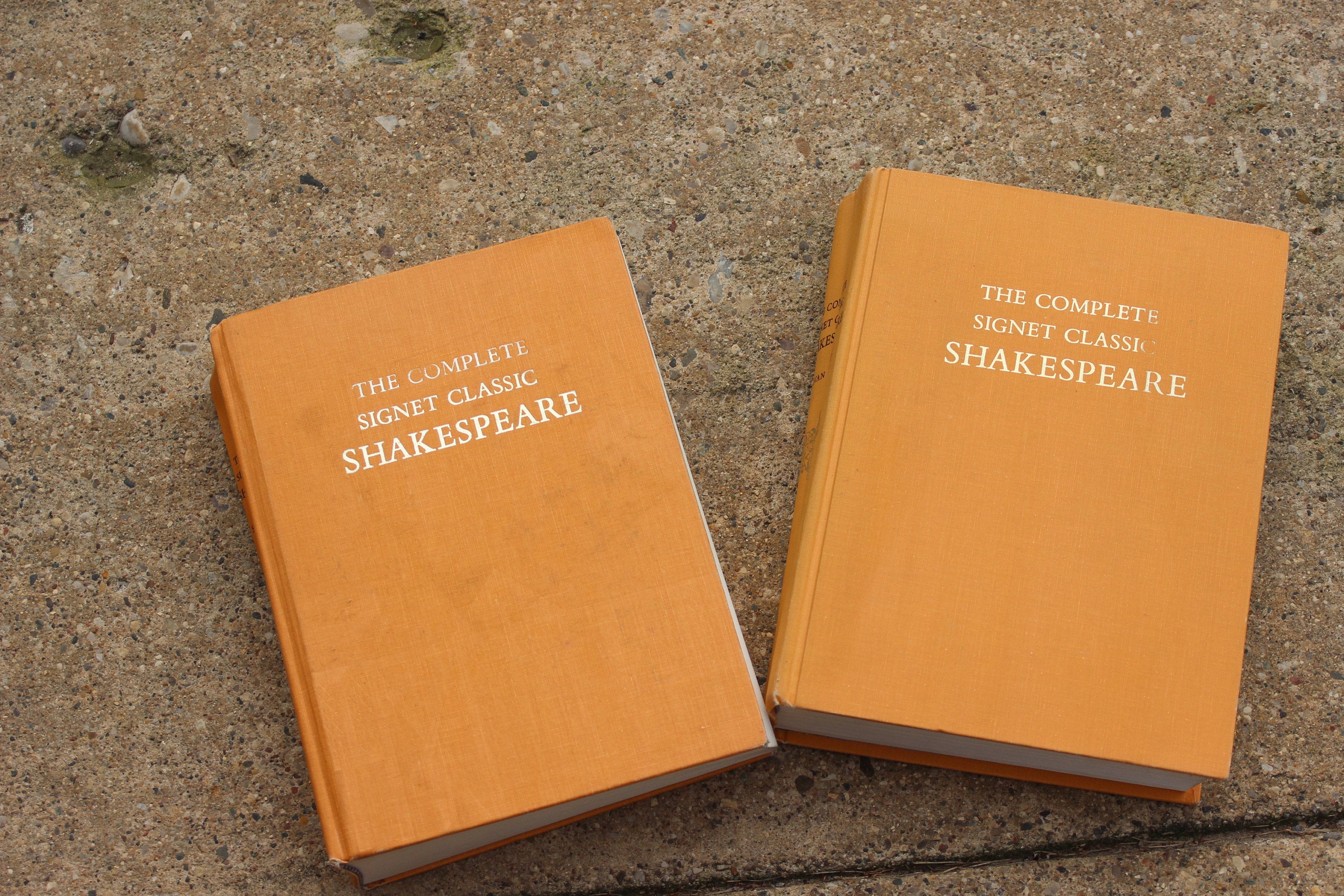 The Complete Signet Classic William Shakespeare Yellow | Etsy
