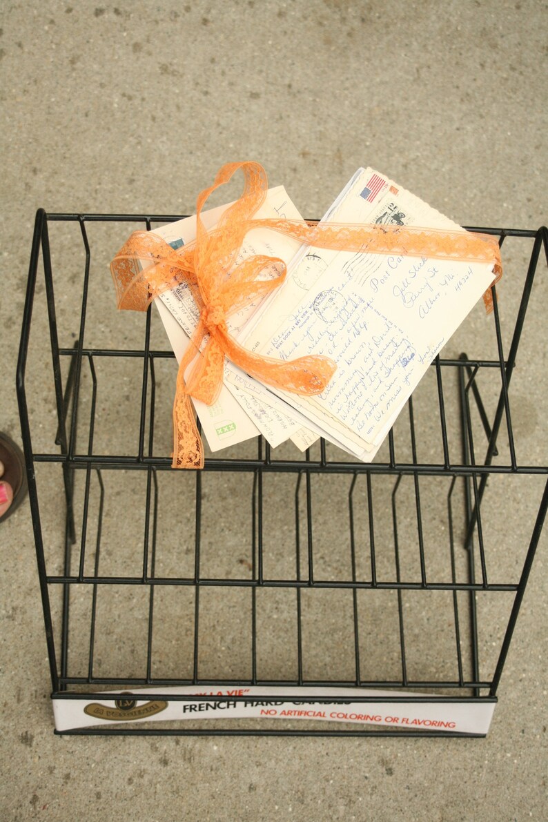 Vintage French Candy Store Display Rack Wedding Card Box - Etsy