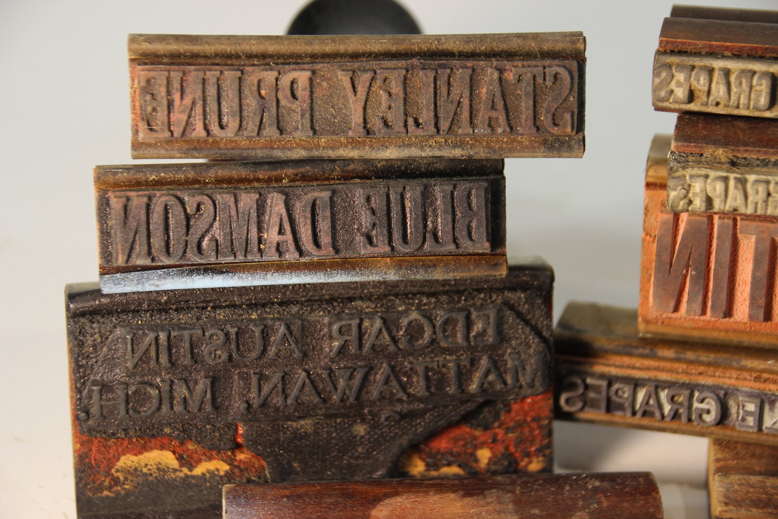 Vintage Grape Farm, Old Rubber Stampers, Farm Stampers, Crate Stamp ...