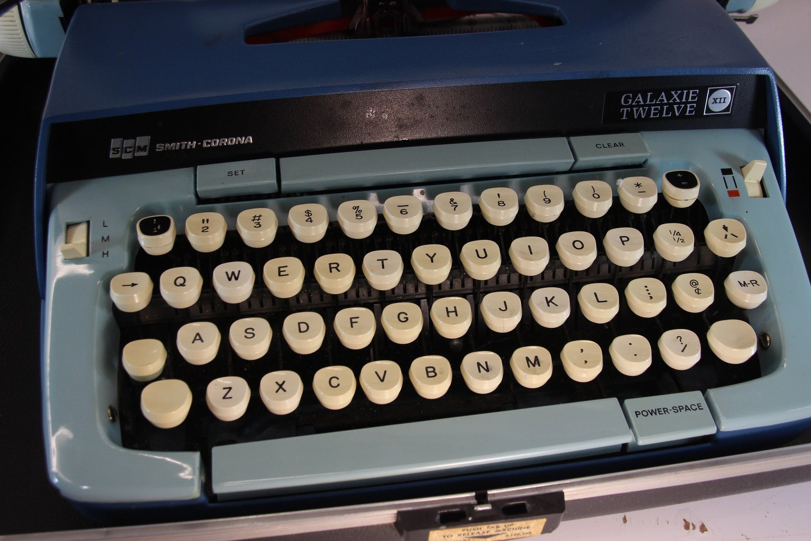 Vintage Galaxie Twelve Typewriter Smith Corona Portable - Etsy