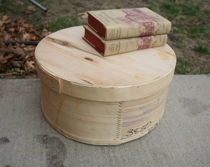 Round Cheese Box, Wood Cheese Box, Round Box, Home Storage, Kitchen ...