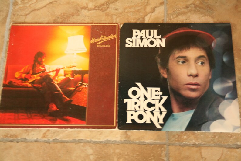 Paul Simon and Eric Clapton Record Album Vintage Vinyl | Etsy