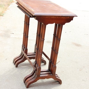 1940s, Colonial Manufacturing, Nesting Tables, Stacking Tables ...