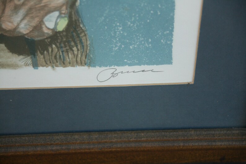 Native American Art Signed Numbered Print Indian Cabin - Etsy