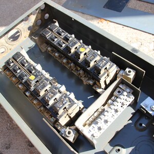 Vintage Pushmatic, Breaker Panel, Electrical Breaker, Set Design ...