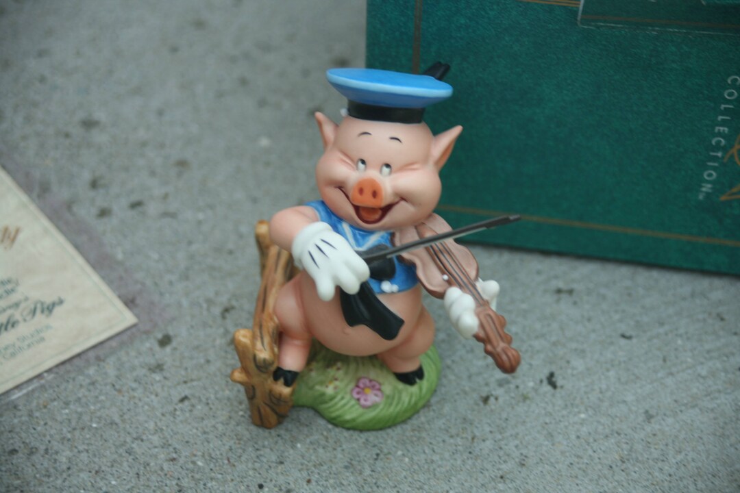 WDCC Three Little Pigs, hey Diddle, Diddle, Walt Disney Classic ...