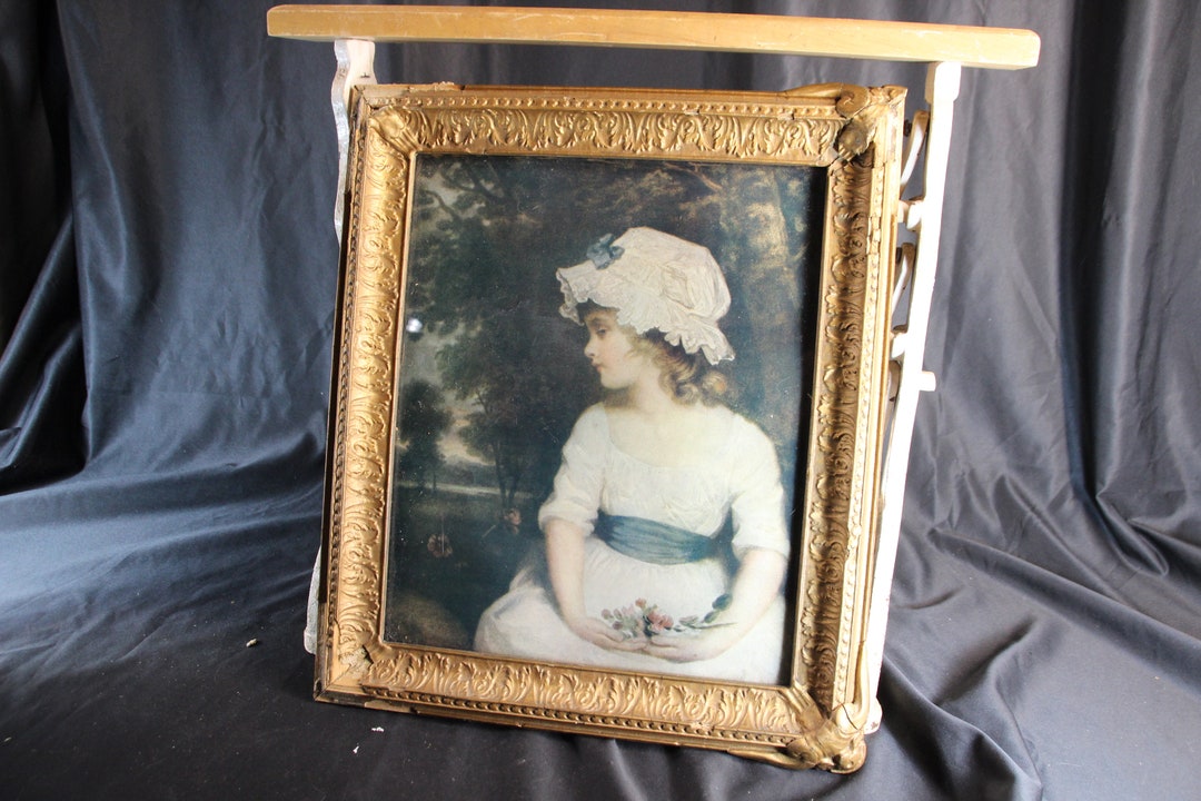 Vintage, Wooden Victorian, Picture Frame, Wedding Frame, Home Decor ...