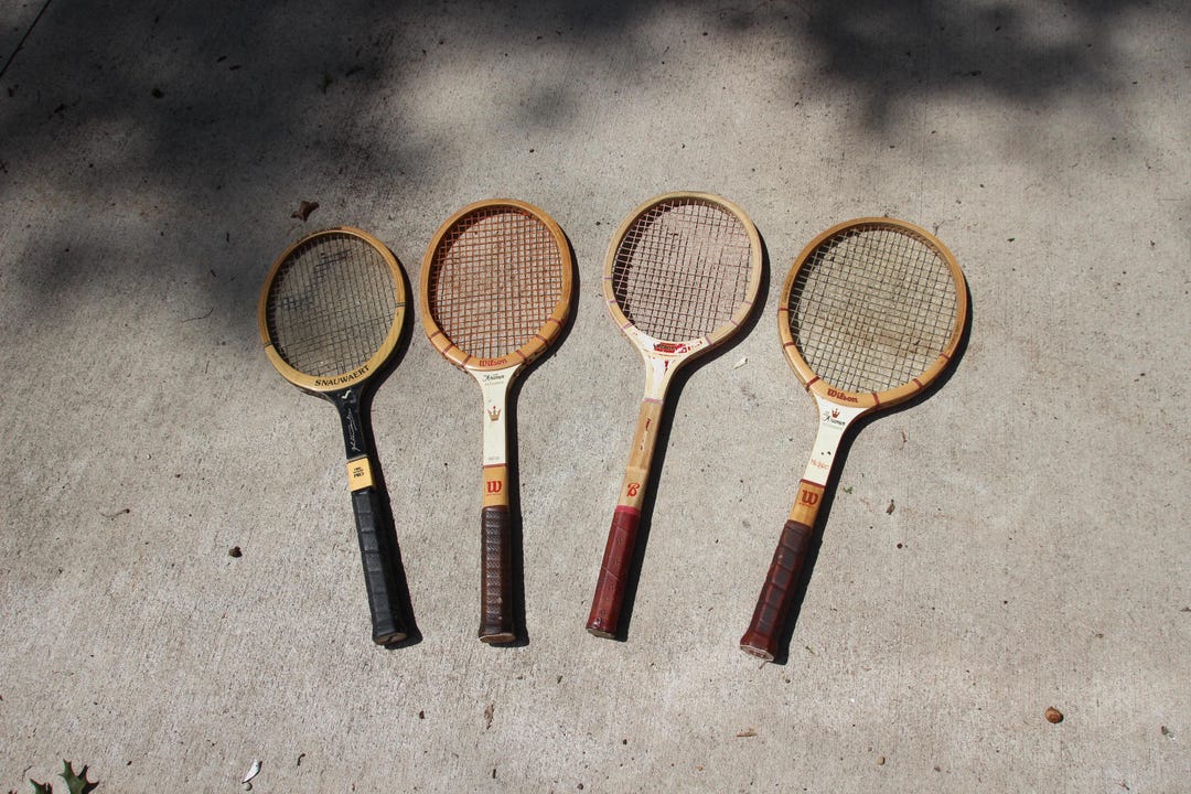 4, 1950's, Tennis Rackets, Wilson Tennis Rackets, Sports Equipment ...