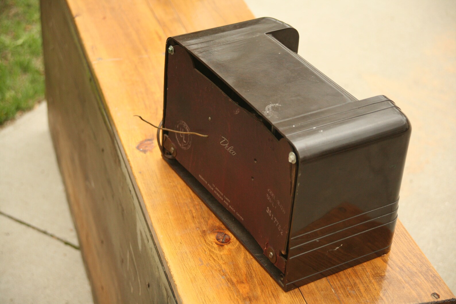 Working 1930s Delco Bakelite Art Deco Style Radio, Vintage Radio ...
