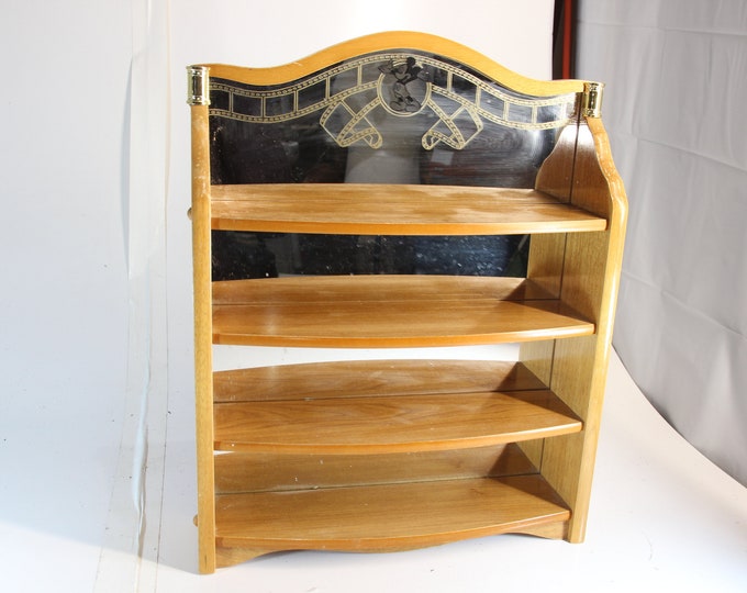 Vintage Disney, Mickey Mouse, Hanging Shelf, Free Standing, Wall Unit ...