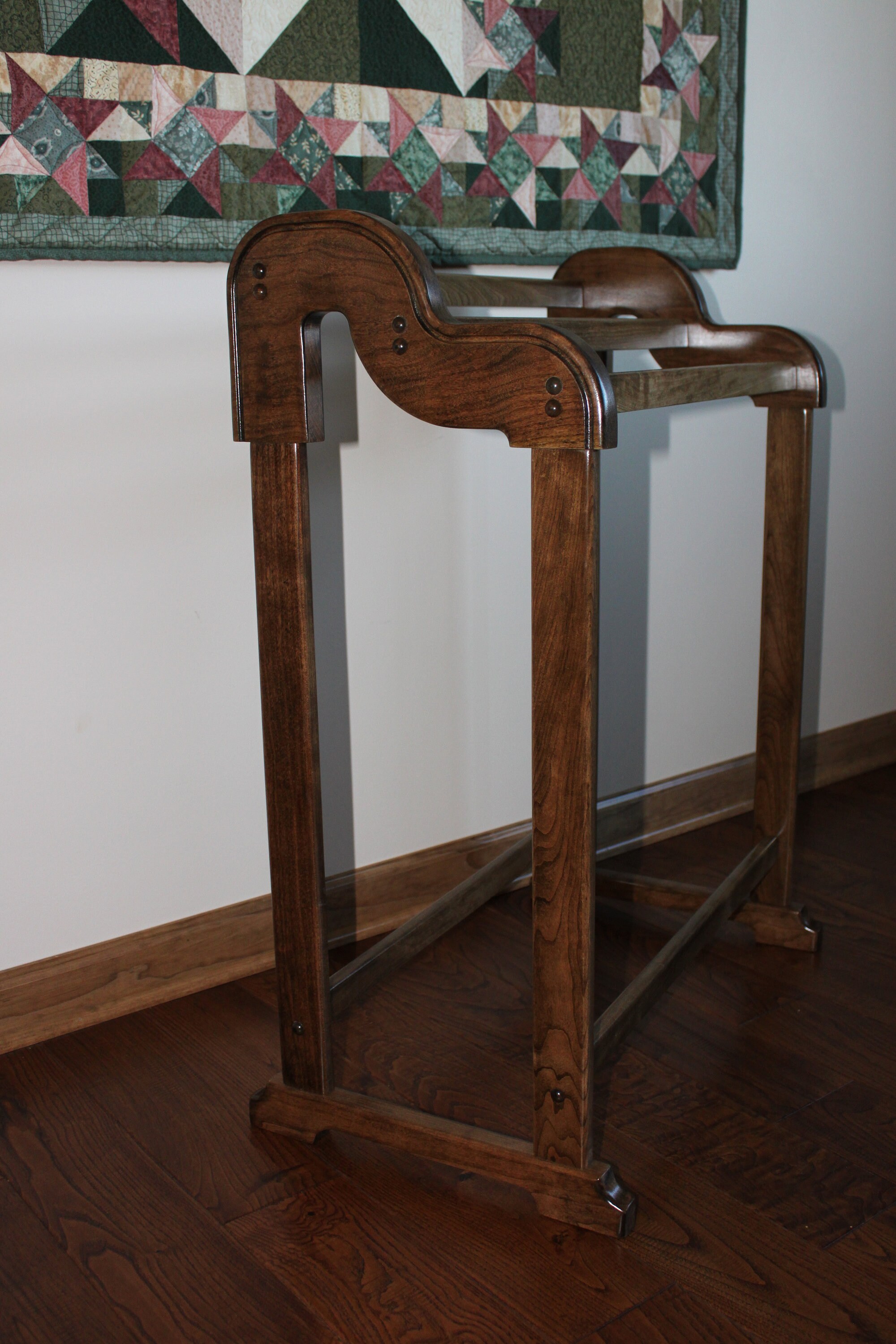 Tiered Cherry Quilt Rack Dark Brown 25 Other Colors | Etsy