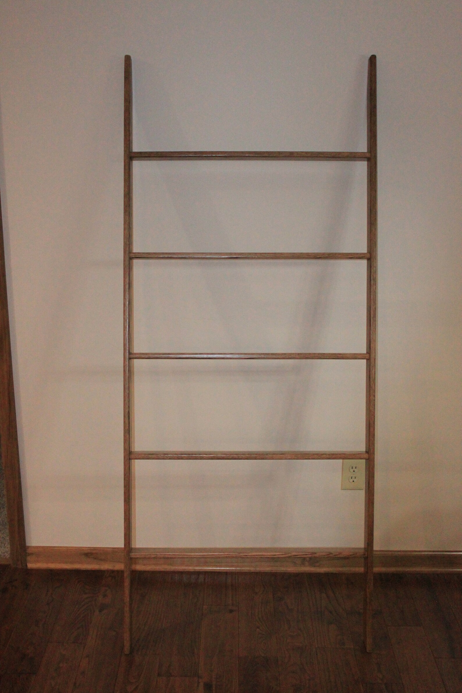 72 Tall Oak Ladder Quilt Rack Available in 26 | Etsy
