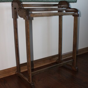 Tiered Cherry Quilt Rack, Dark Brown, 25 Other Colors Available - Etsy