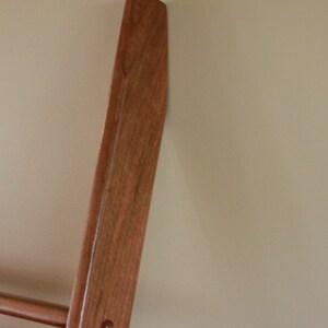 72" Tall Cherry Ladder Quilt Rack, Available in 26", 28", 30" Widths ...