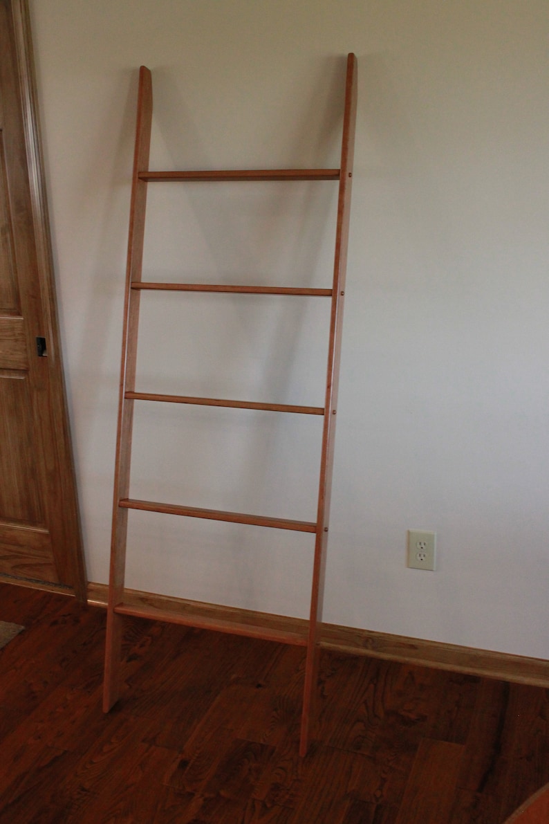 72 Tall Cherry Ladder Quilt Rack Available in 26 - Etsy