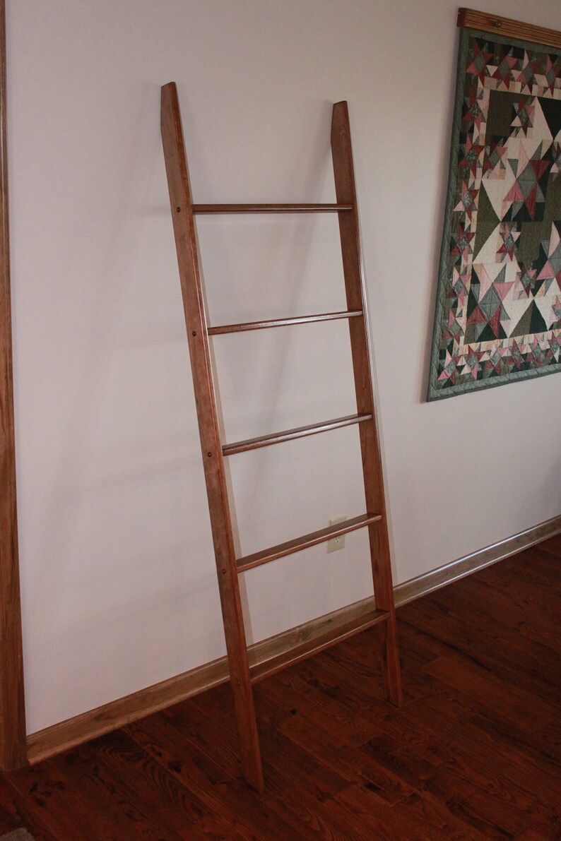 72 Tall Cherry Ladder Quilt Rack 20 22 | Etsy