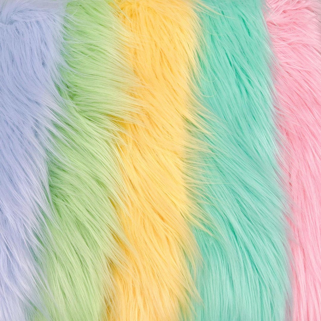 9cm Long Pile Shaggy Fur Fabric for Fursuit, Doll Hair, Crafts - Etsy ...
