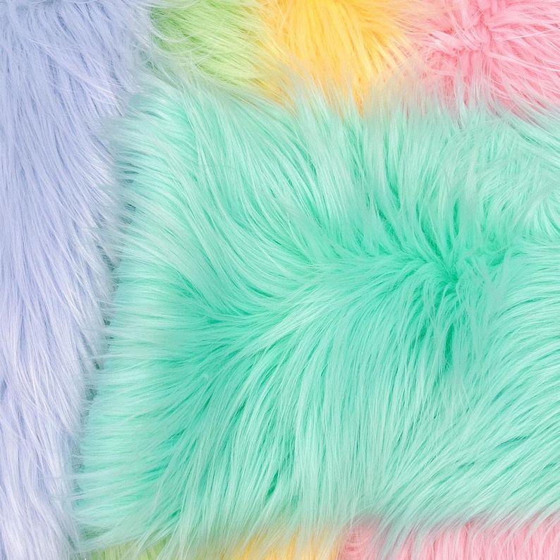 9cm Long Pile Shaggy Fur Fabric for Fursuit, Doll Hair, Crafts - Etsy ...