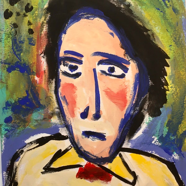 Abstract Portrait - Etsy