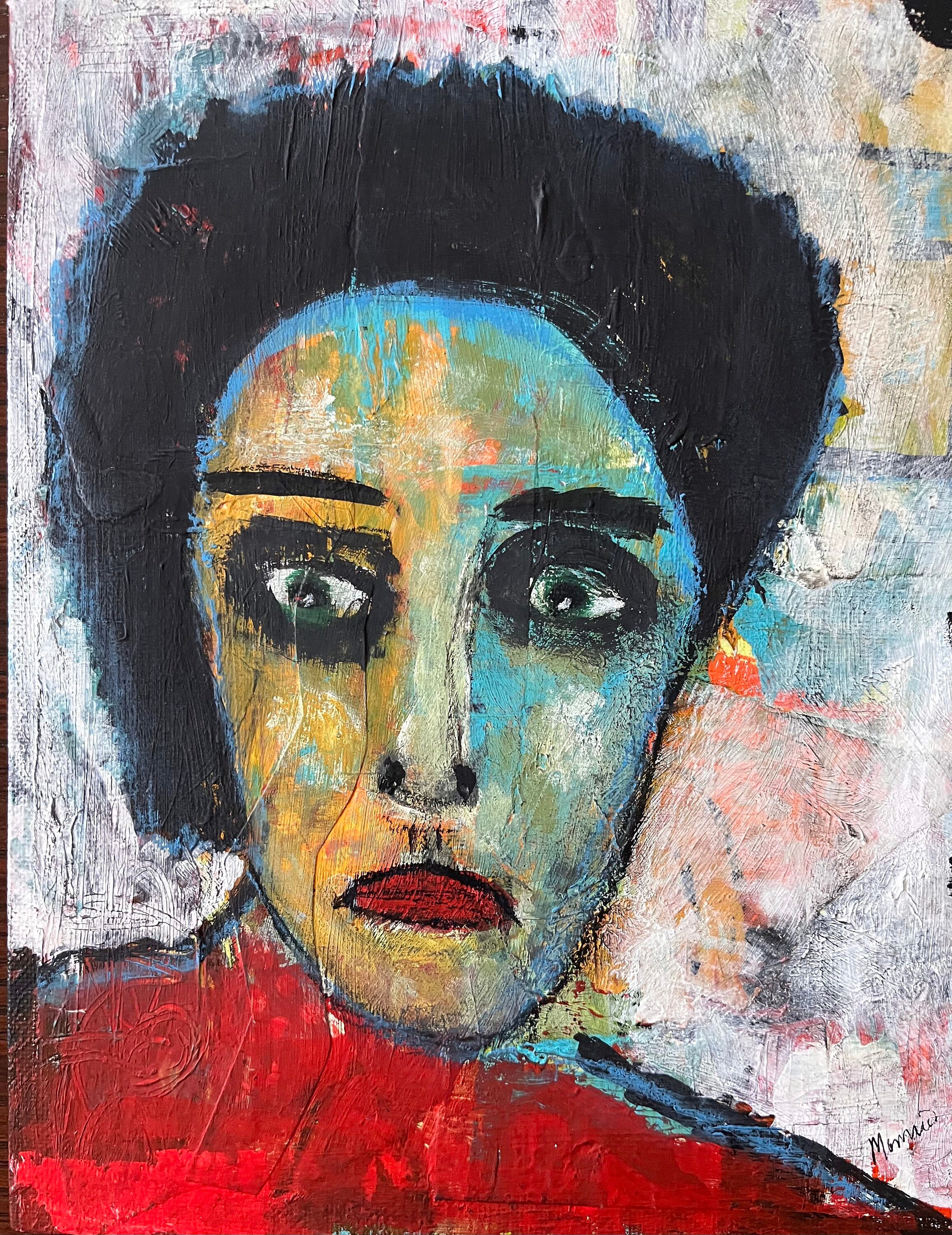 Contemporary Abstract Portrait Paintings