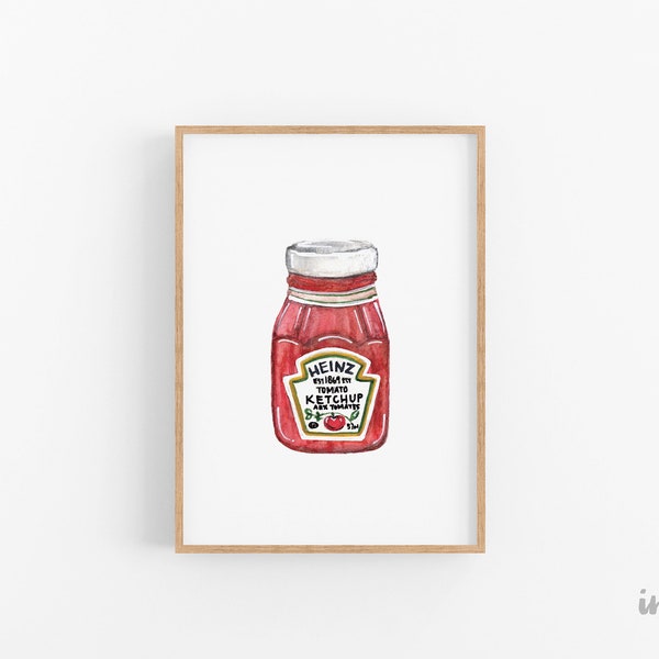 Ketchup Art - Etsy