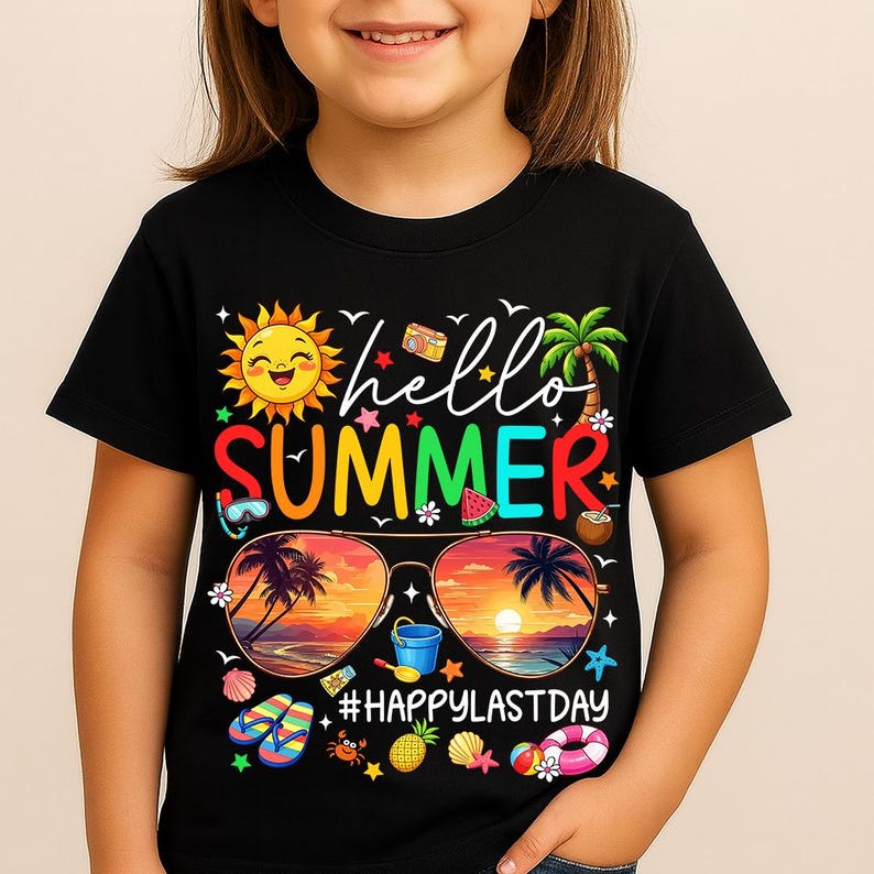 26+ LAST DAY of SCHOOL 2026 Png Bundle, Hello Summer Png, Teacher ...