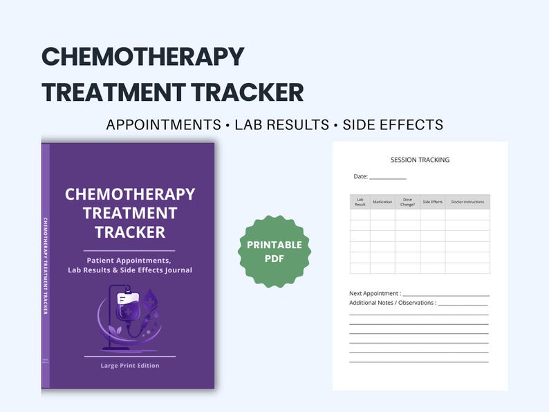 Chemotherapy Treatment Tracker | Patient Appointments, Lab Results ...