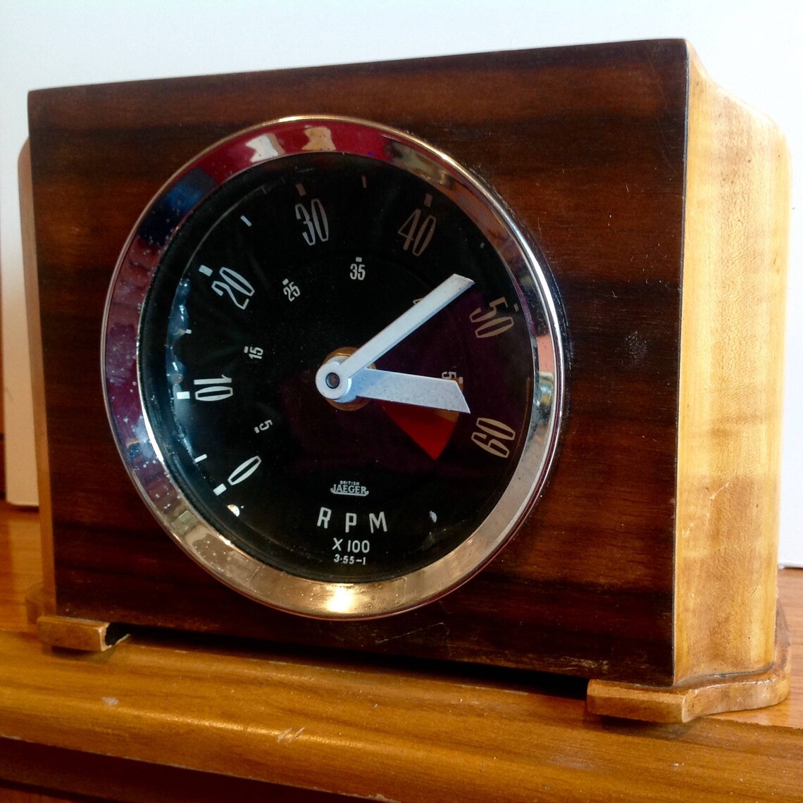 Jaeger Vintage Rev Counter from a Vehicle Recycled Battery | Etsy