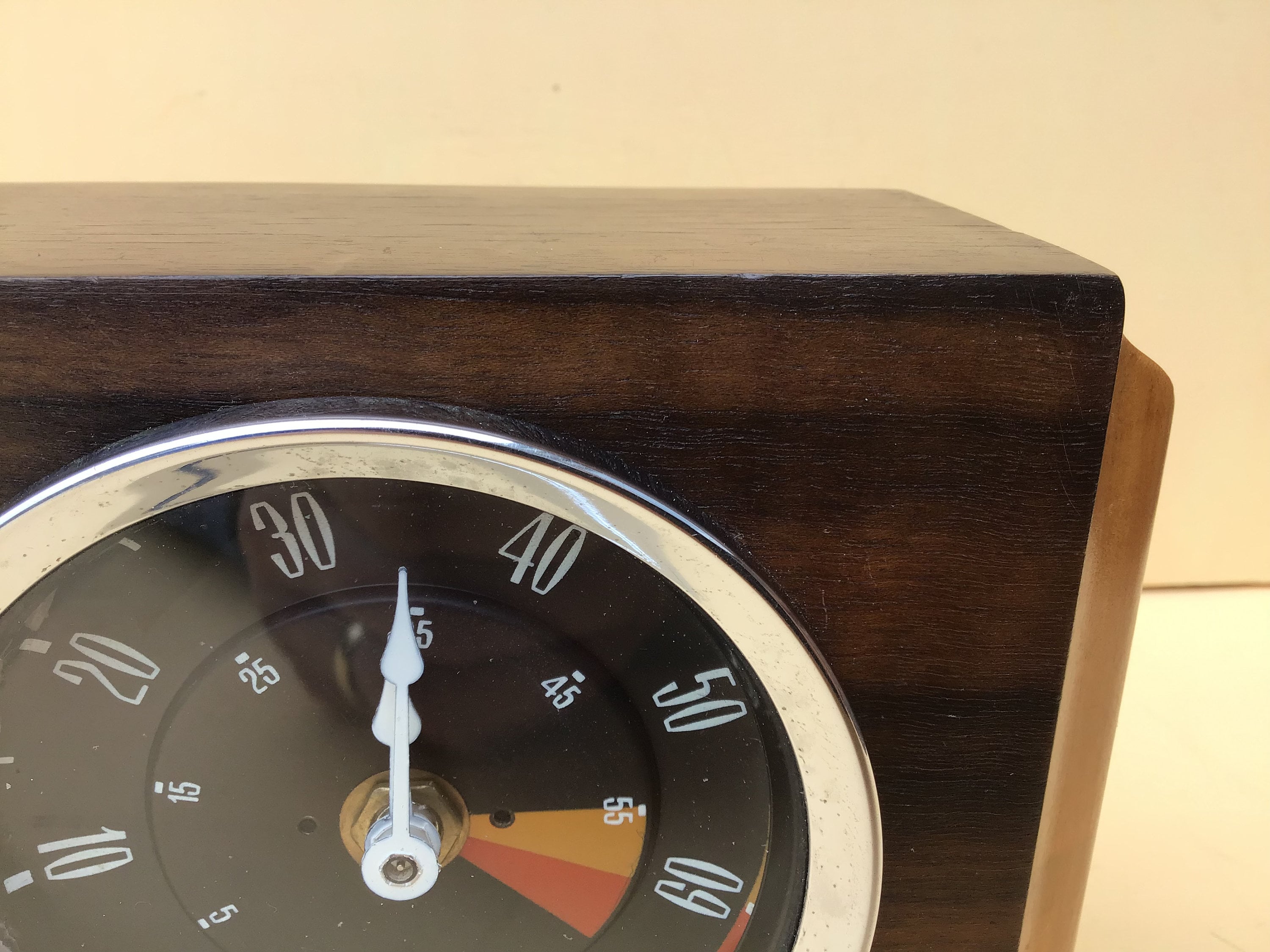 Jaeger Vintage Rev Counter From a Vehicle - Recycled Battery Operated ...