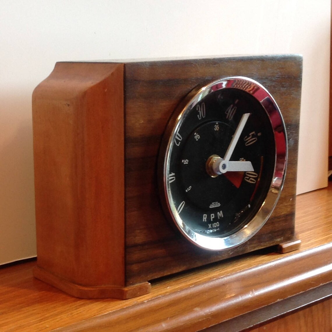 Jaeger Vintage Rev Counter from a Vehicle Recycled Battery | Etsy