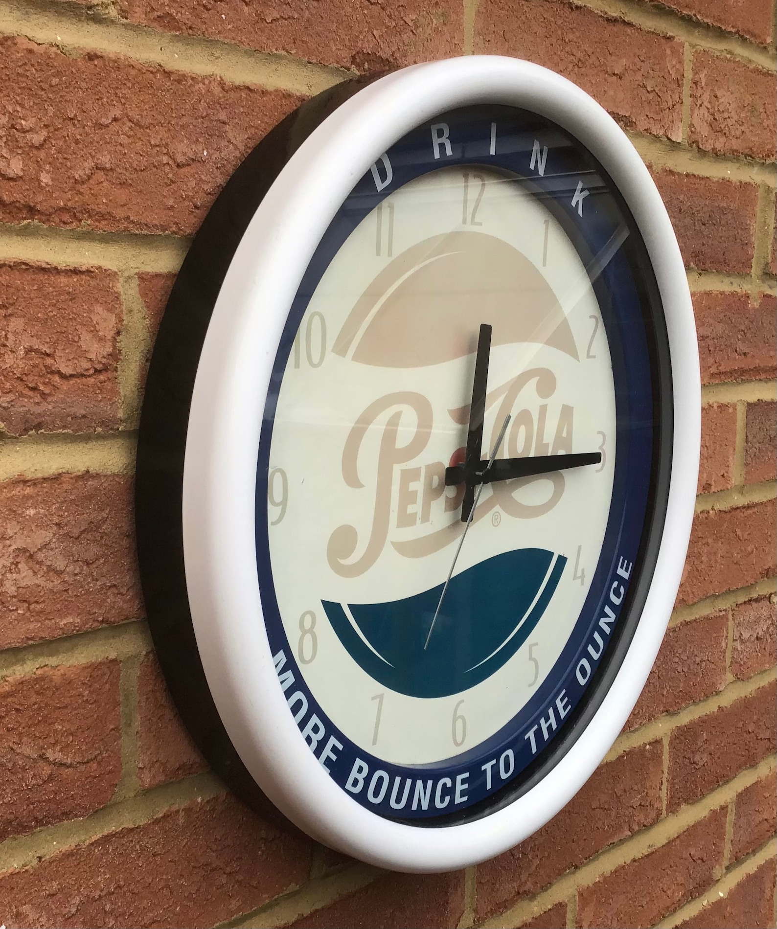 Large Pepsi Cola Wall Clock Pepsi Cola Advertising Clock - Etsy