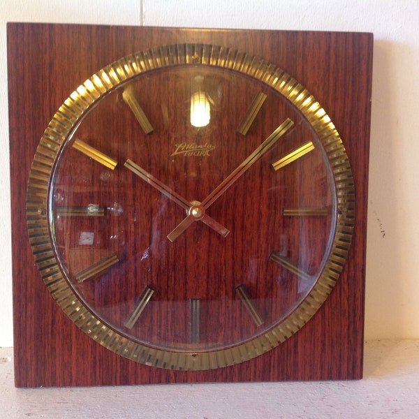 Square Wall Clock - Etsy