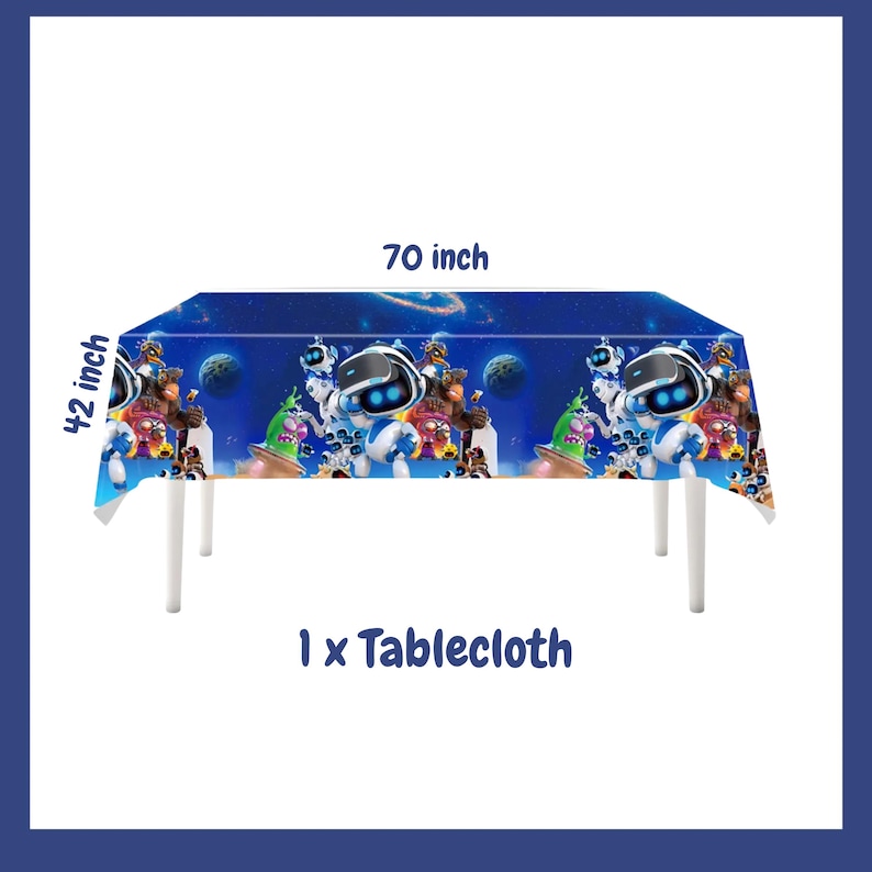 Space | Robot Birthday Party Set | Outer Space Galaxy Theme Decorations ...