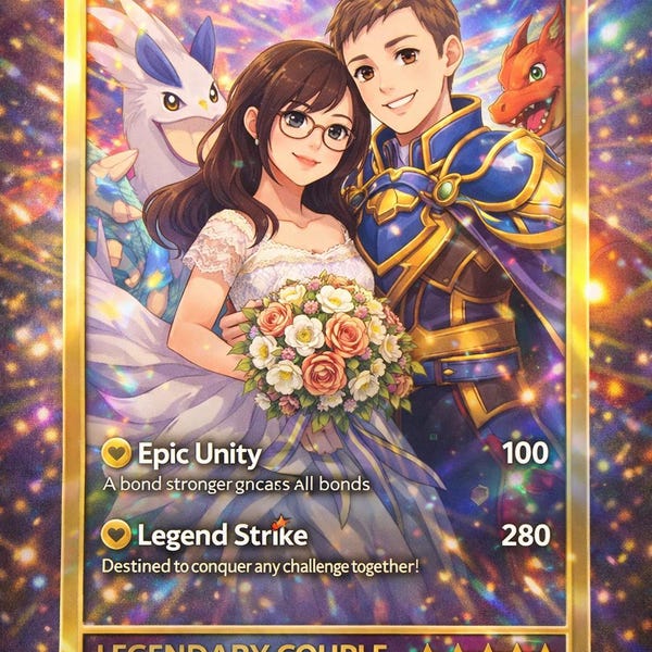 Handmade Anime Cards - Etsy