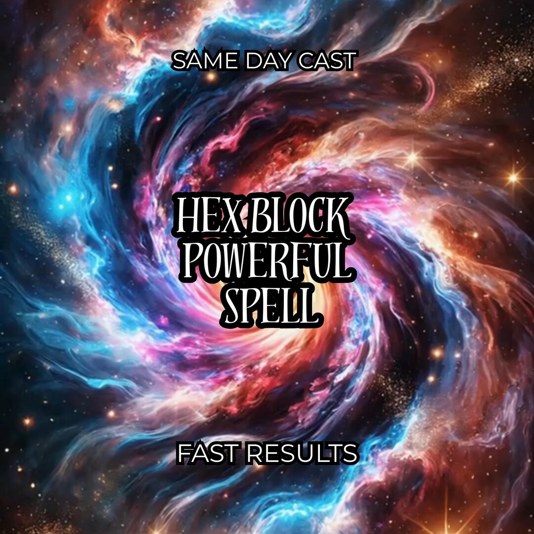 Hex Block Spell, Remove Curses and Negative Energy, Powerful Protection ...