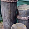 Very Nice Cast Triple Piling Posts for Your Pelican Mailbox, Sculptures ...