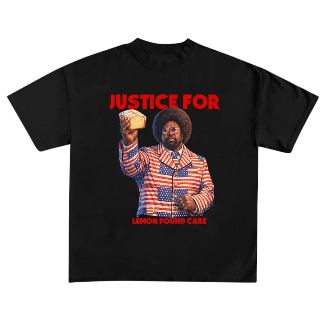 Afroman Justice for Lemon Pound Cake Shirt - Iconic Lemon Pound Cake ...