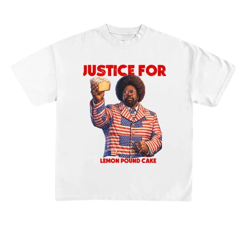 Afroman Justice for Lemon Pound Cake Shirt - Iconic Lemon Pound Cake ...