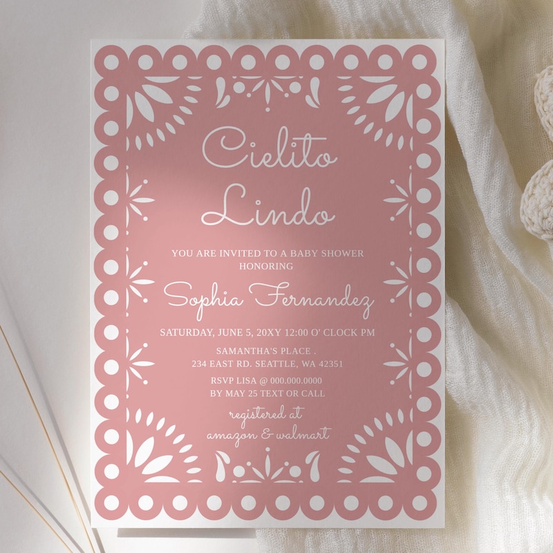Cielito Lindo Invitation - Etsy