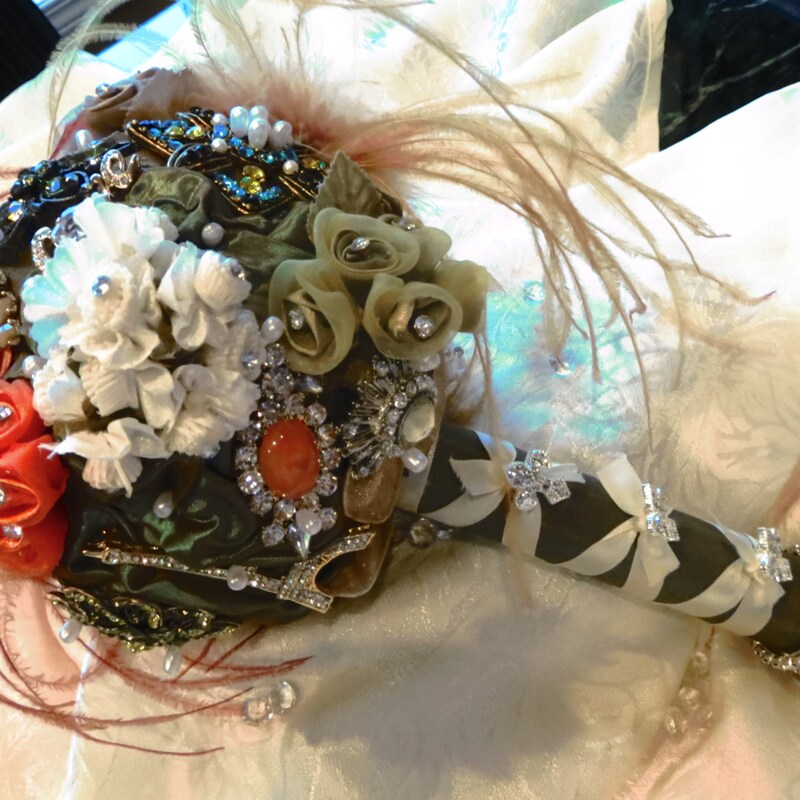 Broach Bouquet - Etsy