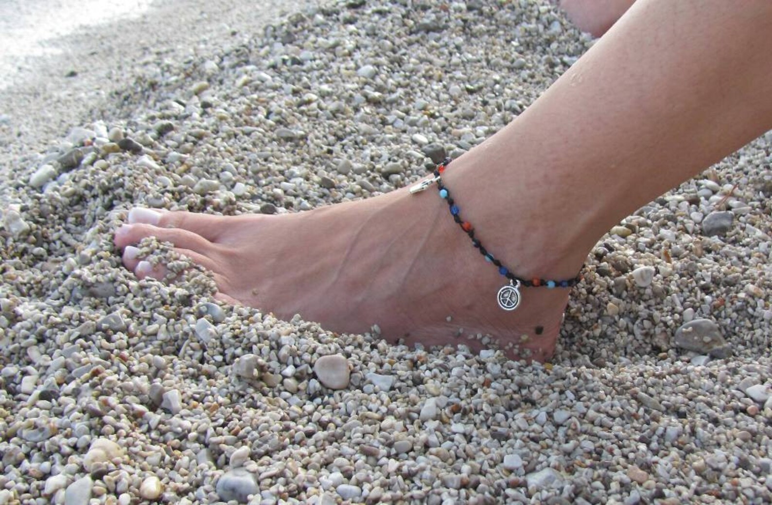 Foot Jewelry, Ankle Bracelet, Beach Anklet, Hippie Summer Gift, Foot ...