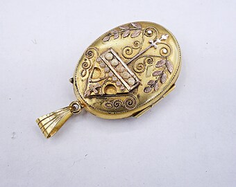 Victorian Locket - Etsy