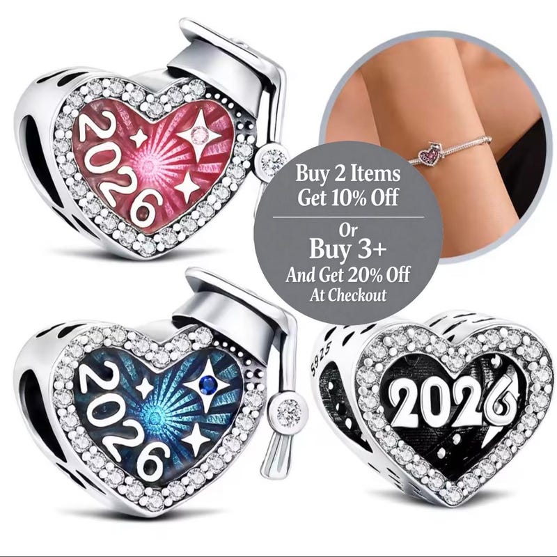 Pandora abitur charm - Etsy.de