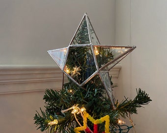 Stained Glass Star Tree Toppers - Etsy UK