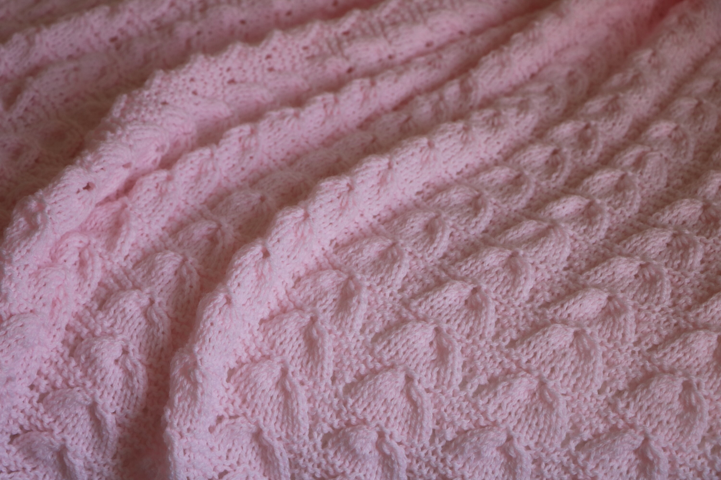 KNITTING PATTERNS Baby Blanket Pattern Sea Shell Baby - Etsy