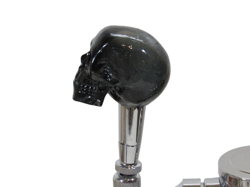 Black Skull Beer Tap Handle Kegerator Resin Zombie Breweriana - Etsy