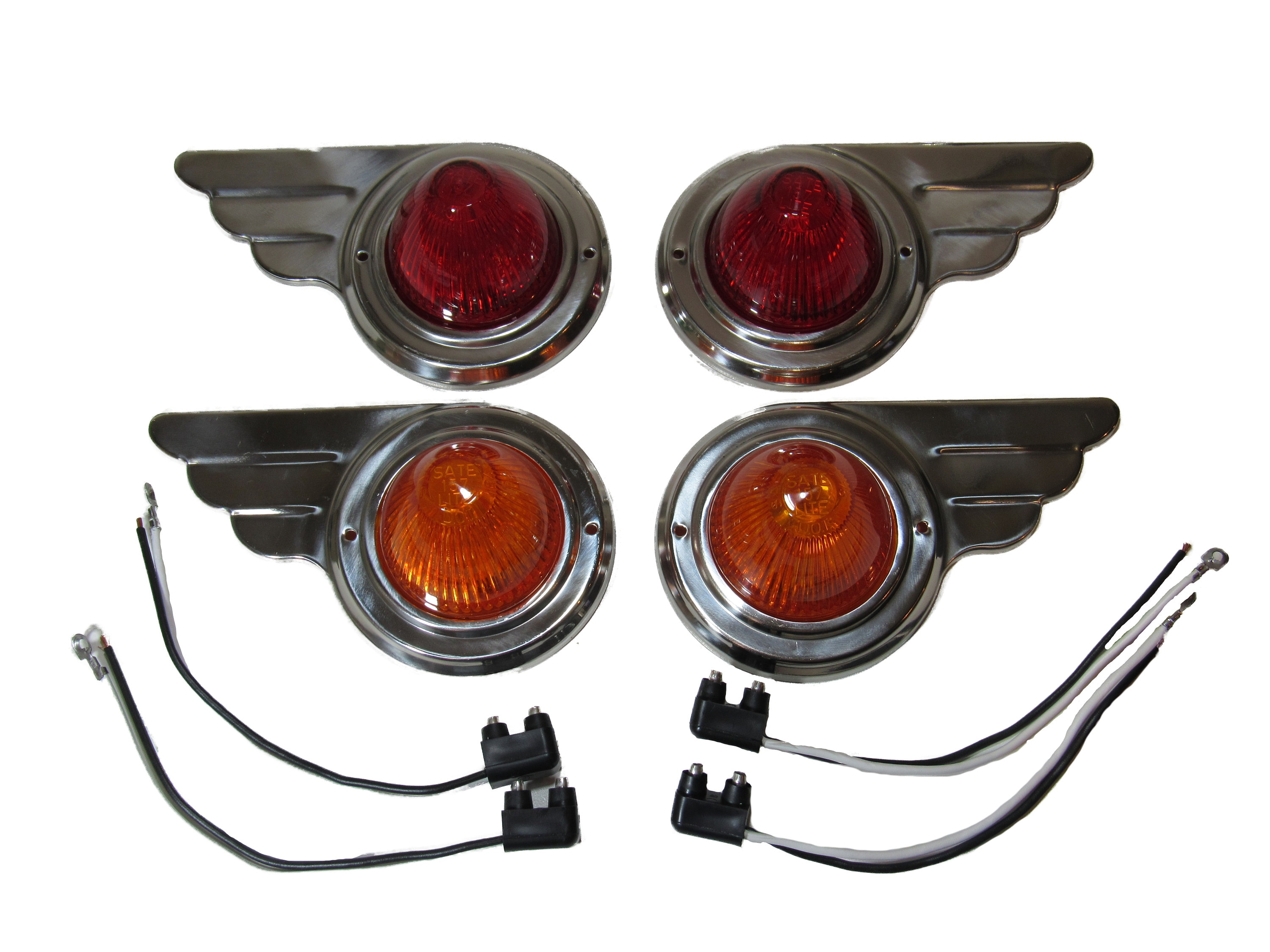 TCMA Wing Travel Trailer Side Marker Lights Deco Airstream Shasta ...