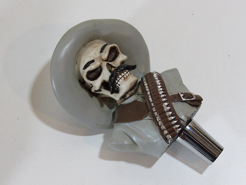 Pancho Villa Sports Bar Beer Tap Handle Kegerator Resin Zombie | Etsy